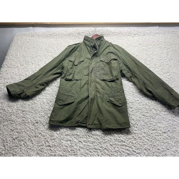 Jackets & Coats | Military Mens Small Regular Grunge Coat Cold Weather ...